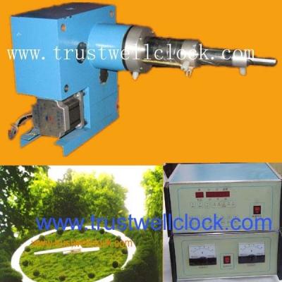 China Outdoor Floral Garden Clock Movement Mechanism 6m Diameter Stepper Motor for sale