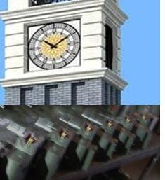 China Movement Mechanism for Floral Flower Garden Clocks 6m Diameter Stepper Motor for sale
