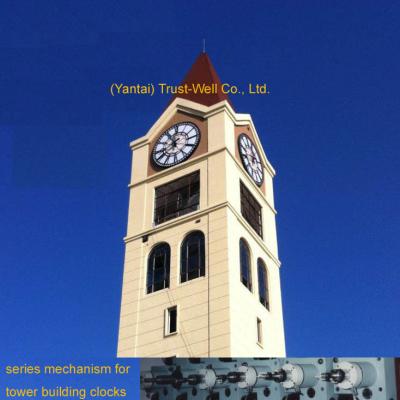 China old tower church building clocks and movement for sale