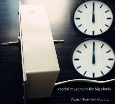 China Double Side Street Clock Movement for 0.6m-10m City Clocks Stepper Motor Drive for sale