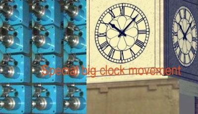 China big building clocks and movement for sale