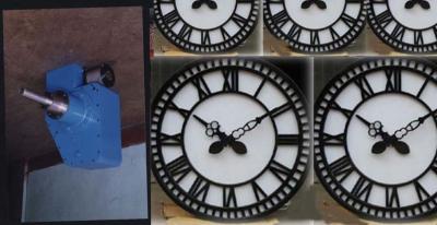 China Tower Clock Movement Mechanism for Outdoor Clocks 4m to 6m Diameter for sale