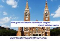 China Church Clock/replace movement for old church clocks 1m 1.2m 1.5m 2m diameters driven by high teliigent master clock for sale