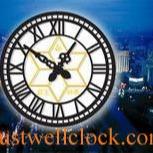 China Analog Slave Clock 50-200cm Diameter with Westminster Chime Sound for Indoor Outdoor Use for sale