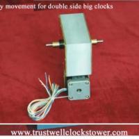 China Double Side City Street Clock Movement Motor 50cm 120cm Diameter Waterproof Maintenance Free for sale