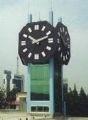 China gps basic two 2- three3 face side street clocks and movement for sale