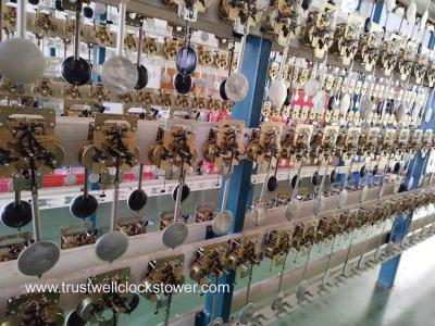 China 31 Day Key Wind Mechanical Movement for Wall Clocks and Grandfather Clocks 0.6m-10m for sale