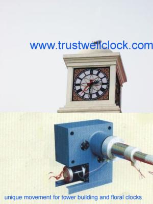 China Double Side Street Clock Platform Clock Movement for City Clocks 0.6-10m Diameter for sale