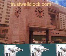 China Stepper Motor Clock Movement for Tower Building Clocks 0.6m to 10m Diameter for sale