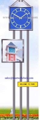 China Stepper Motor Park Clock Movement for 0.6m to 50m Tower and Floral Clocks for sale