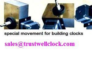 China Hotel Building Clock Movement for Large Wall Clocks 0.6m-10m Stepper Motor for sale