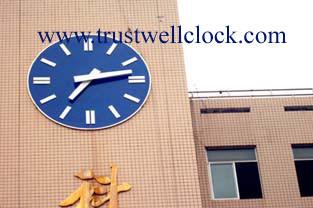 China Four Sides Synchronized GPS Building Clock 0.6m to 10m Diameter Stepper Motor Driven for sale