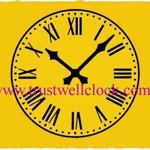 China Outdoor Wall Clocks for Office Buildings Round Metal Case 0.6m-10m Diameter Stepper Motor Driven for sale