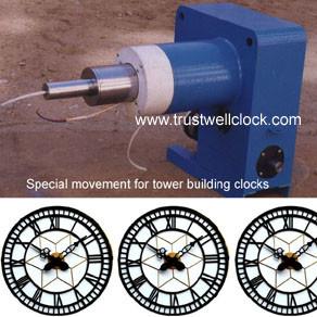 China Outdoor Clock Movement for Tower and Floral Clocks 0.6m to 50m Stepper Motor for sale