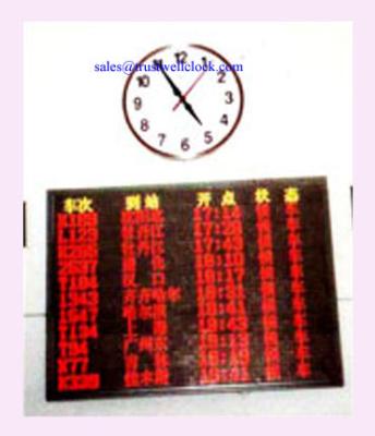 China Bus Station Clock Movement Mechanism 0.6m to 50m Stepper Motor Drive for sale
