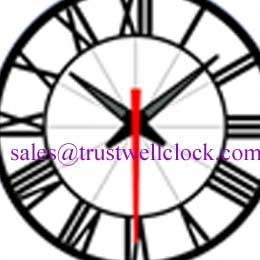 China Three Hands Tower Clock Mechanism 0.6m-10m Stepper Motor for Outdoor Building Clocks for sale