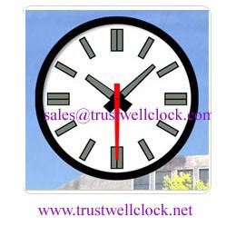China Analog Slave Wall Clocks 0.6m-10m Tower Clock Movement with Stepper Motor for sale