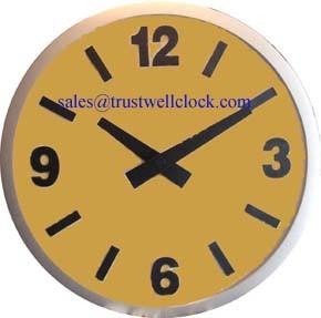 China Analog Slave Clock 0.6m-10m Diameter Stepper Motor Movement for Tower Building Street Clock for sale