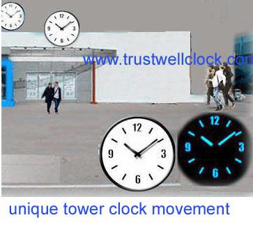 China Stepper Motor Clock Movement for Tower and Floral Clocks 0.6m to 50m Diameter for sale