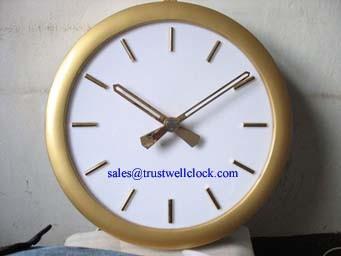 China Industrial Analog Slave Wall Clock Movement 0.6m-10m Diameter Stepper Motor Drive for sale