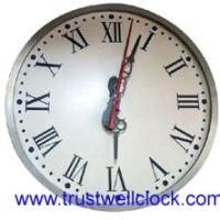 China Commercial Bank Wall Clock 2m Diameter Stepper Motor Movement for School University Building for sale