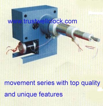 China Three Hands Tower Clock Movement High Driving Torque 0.6-10m Diameter Stepper Motor for sale