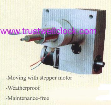 China Tower Clock Movement with Night Illumination for Minute Hour Hands and Marks 0.6m-10m for sale