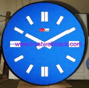 China Tower Clock Movement Mechanism for Outdoor Building Clocks 0.6m to 10m Diameter Stepper Motor for sale