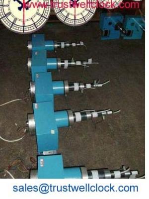 China Waterproof Slave Clock Movement Mechanism Stepper Motor 0.6m-10m Tower Clock for sale