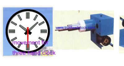 China Stepper Motor Movement Mechanism for Outdoor Tower Clock Three Hand Needles 0.6m-10m for sale