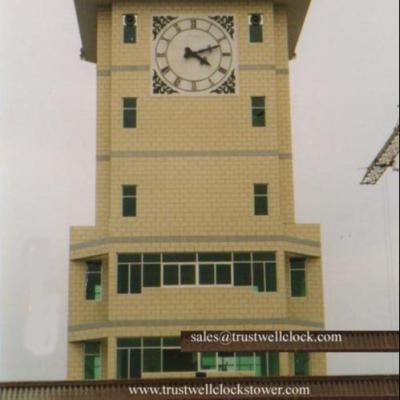 China Master clock transmitter and movement motor for outdoor big wall clocks with illumination and chime sound for sale