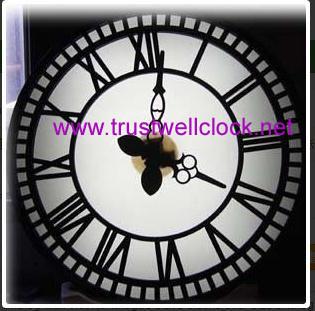 China Analog Wall Clock Movement Mechanism 0.6m to 50m Stepper Motor for Tower Floral Clocks for sale