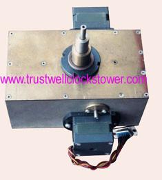 China Double Sided Street Clock Movement 0.6m-10m High Torque Stepper Motor for Tower Building Clocks for sale