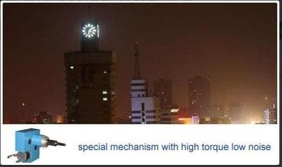 China Tower Clock Movement Stepper Motor 0.6m-10m Diameter High Torque Low Noise for sale