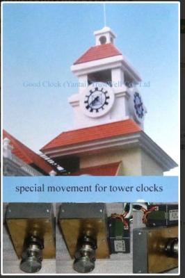 China Outdoor Tower Clock Movement 0.6-10m Diameter Stepper Motor High Torque for sale