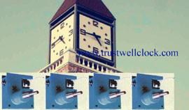 China tower clock and movement mechanism single side/ two 2 side double side/3 three side/four 4 side ,-(Yantai)Trust-Well Co for sale