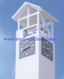 China Tower Clock Movement Mechanism 3ft 4ft Diameter Indoor Outdoor Clock Customizable for sale