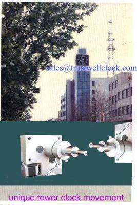 China Church Building Clock Movement Mechanism Stepper Motor 0.6m-10m Tower Clock Movement for sale
