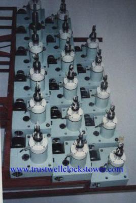 China Large Wall Clock Movement Mechanism 50cm to 120cm High Torque Stepper Motor for sale