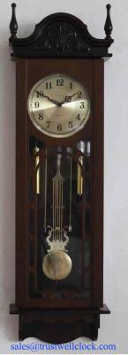China 31 Day Key Wind Mechanical Pendulum Clock Movement for Grandfather Clocks 720mm for sale