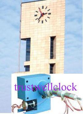 China Tower Clock Movement Mechanism Stepper Motor 0.6m to 10m for Building Clocks for sale