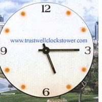 China Analog Slave Clocks 40cm to 100cm Diameter High Torque Stepper Motor for Tower Building for sale