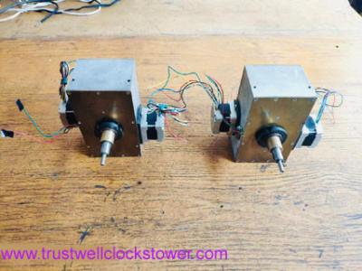 China GPS Synchronization Clock Movement 50cm 60cm 100cm Stepper Motor High Torque for sale