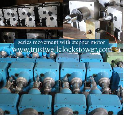 China 3.5m to 50m Outdoor Floral Clock Movement High Torque Stepper Motor Weatherproof for sale