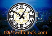 China Tower Clock Movement Motor Mechanism 1m 1.3m 1.5m Diameter Stepper Drive for sale