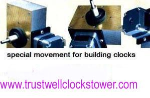 China Specialty Clock Movement High Torque Stepper Motor for Tower Floral Clocks 0.6m to 50m for sale