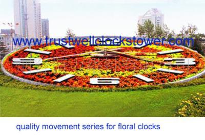 China Floral Clock Movement 3.5m-50m Stepper Motor High Torque Weatherproof for Garden Clocks for sale