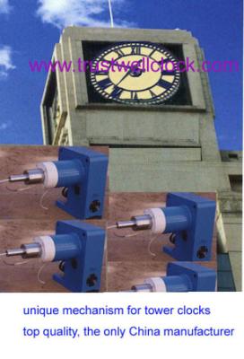 China Tower Clock Movement Mechanism Stepper Motor 0.6m-10m High Torque Low Noise for sale