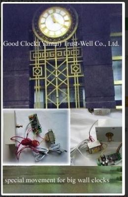 China Tower Clock Movement Motor 1-4 Side GPS Stepper Motor 0.6m-10m Diameter for sale