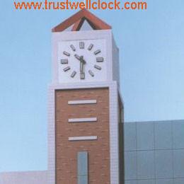 China four 4 sides tower clocks based on GPS master clock Synchronization   -    Good Clock(Yantai) Trust-Well Co.,Ltd for sale